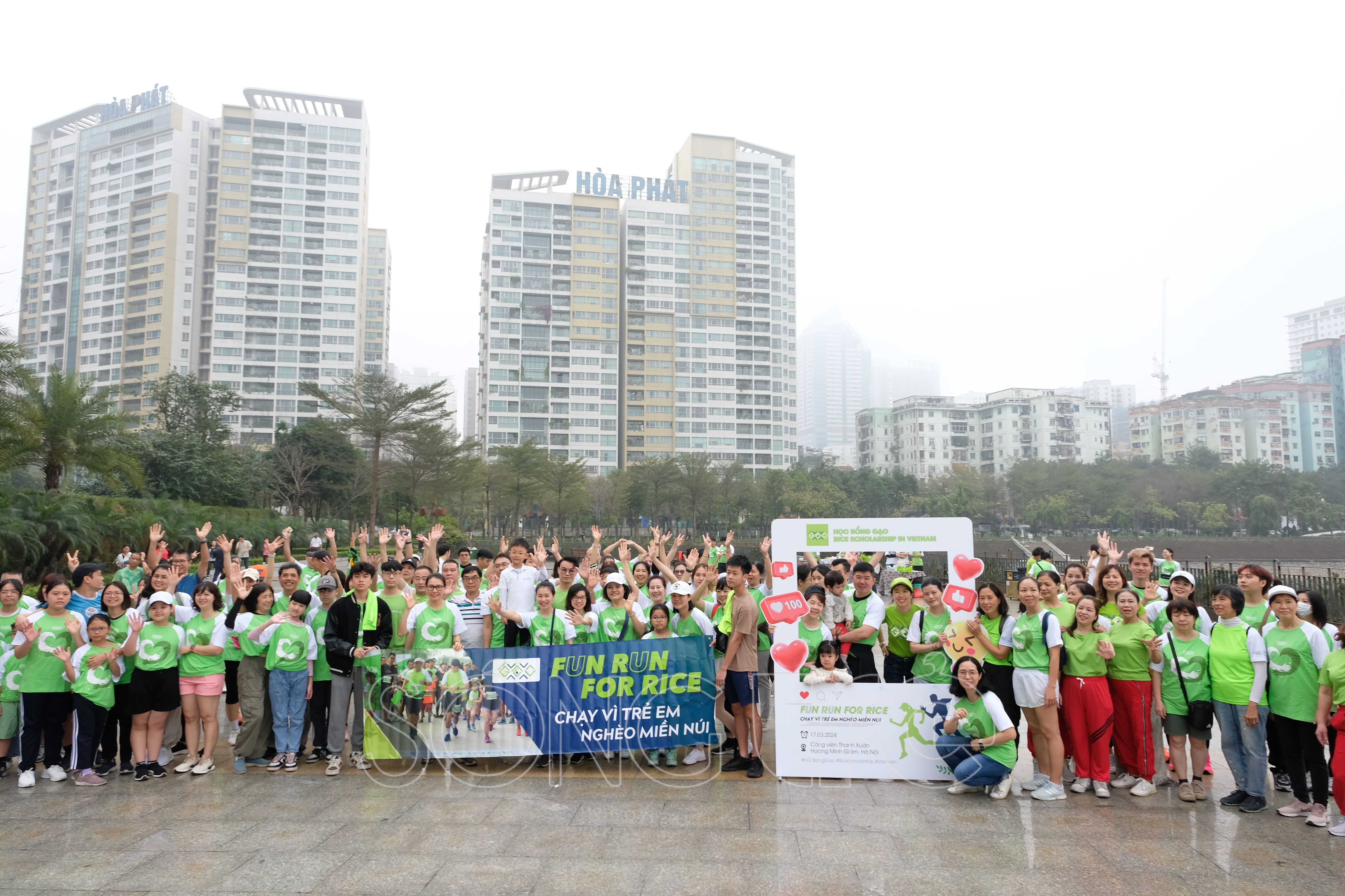 Song Tre News - Đường chạy vui vẻ “Fun Run For Rice” tiếp sức đến ...